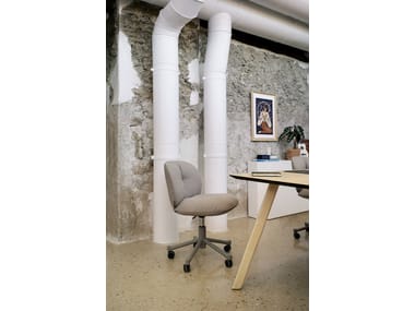 MULLIT | Chair with castors By Sancal design YONOH