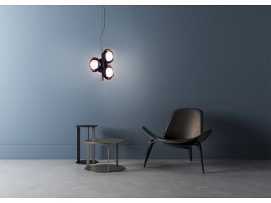 MUSE Direct light metal pendant lamp By Tooy
