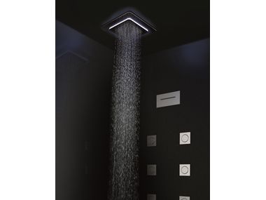 MY WELLNESS - 8572388 Tête de douche avec jet nébulisé encastrable avec ...