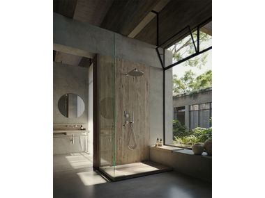 ESSAOUIRA TRAVERTINE RAISED Shower tray By Maami Home