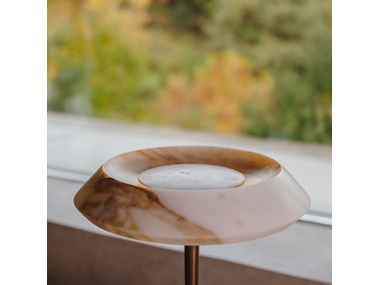 FIORE CALACATTA GOLD Marble table lamp By Maami Home | design Fábio ...