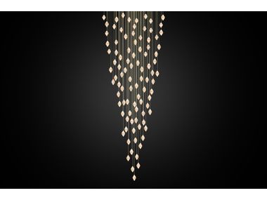 GEM CONICAL CLUSTER Pendant lamp By Marc Wood