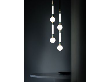 GREENSTONE LARGE LED pendant lamp By Marc Wood