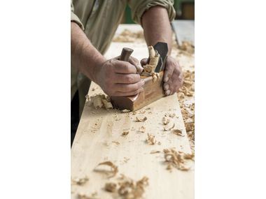 HAND PLANED Wood surface finish By Mardegan Legno