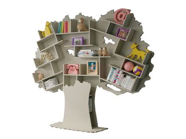 TESS Open MDF kids bookcase By Mathy by Bols | design Christophe Boulin