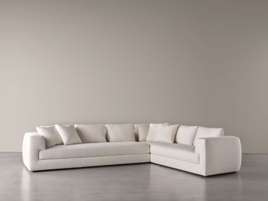 ROGER Modular fabric sofa with removable cover By Meridiani | design ...