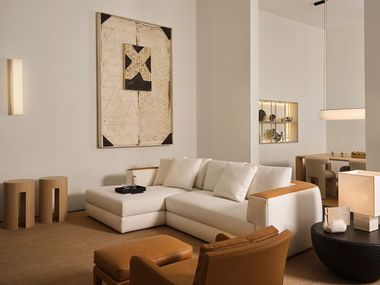 ROGER Modular fabric sofa with removable cover By Meridiani | design ...