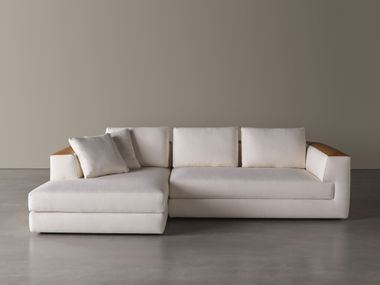 ROGER Modular fabric sofa with removable cover By Meridiani | design ...