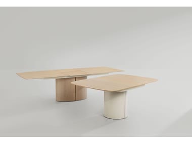SESAMO Extending wooden table By Midj