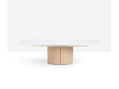 SESAMO Extending wooden table By Midj