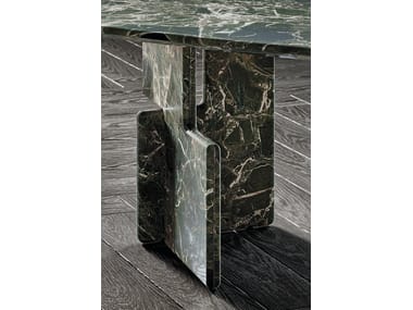 NICO Oval marble table By Minotti