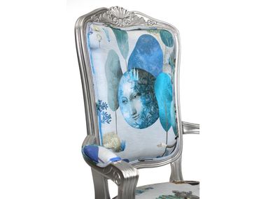 266 MICHELLE Beech chair with armrests By Modonutti
