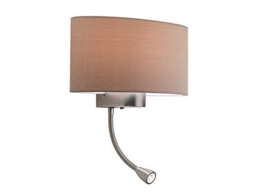 NAPOLI | Reading lamp Led reading lamp in steel and fabric By Astro ...