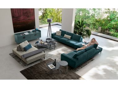 NELSON Sectional fabric sofa By Dema | design Carlo Bimbi