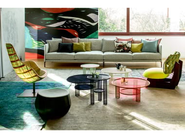 NET Coffee table By Moroso | design Benjamin Hubert