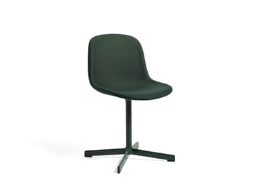 NEU 10 Swivel upholstered chair with 4-spoke base By Hay