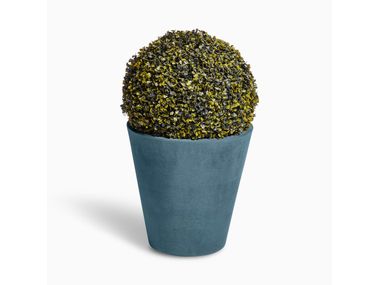 NEW POT MOLESKIN garden vase By Serralunga design Paolo Rizzatto