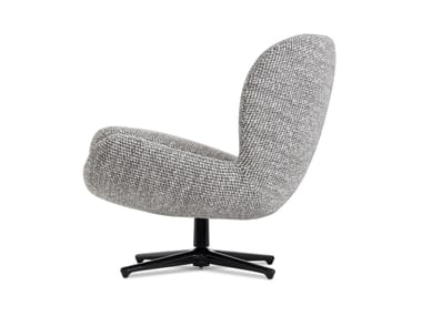 NIELS | Swivel easy chair Swivel with 4-spoke base fabric easy chair By ...