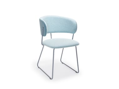 Chaise luge en tissu avec accoudoirs NIKITA SL A Collection Nikita By SOFTLINE 1979