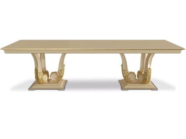 NOBLESSE Rectangular solid wood table By Guerra Vanni