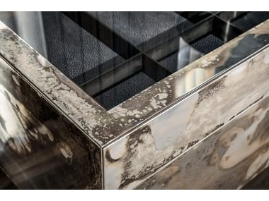 NOCTIS VANITY Metal dressing table By Henge | design Massimo Castagna