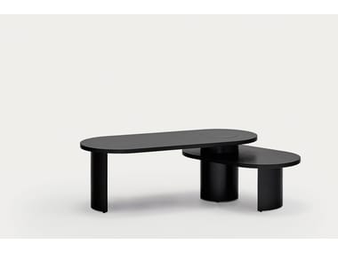 NORI | Coffee table Swivel wooden coffee table By TEULAT | design ...