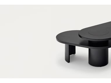 NORI | Coffee table Swivel wooden coffee table By TEULAT | design ...