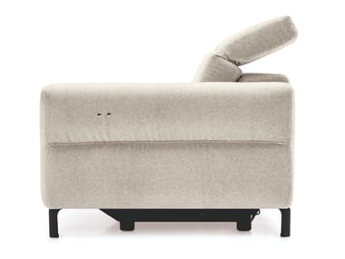 NORMA Recliner fabric sofa with chaise longue By Calligaris | design ...