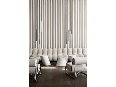 JAGGER LOUNGE Double-sided curved modular fabric sofa By NORR11