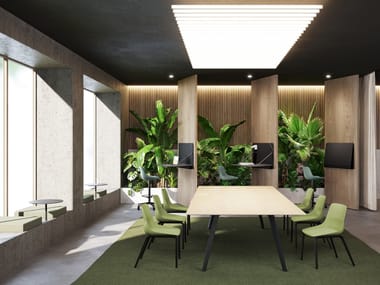 Wall mounted secretary desk with flap top NOTEBOOK By Brunner design ...