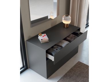 Melamine-faced chipboard bedroom set NOTTE. / 01 By Febal Casa