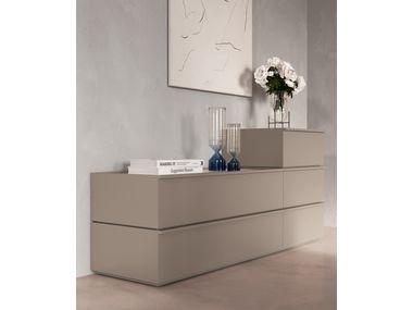 Melamine-faced chipboard bedroom set NOTTE. / 02 By Febal Casa