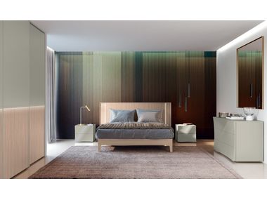NOTTE. / 19 Melamine-faced chipboard bedroom set By Febal Casa
