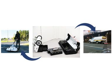GPR RAPTOR Ground-penetrating radar By NOVATEST