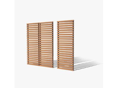 HIDDEN FRAME Sliding solar shading By NOVOWOOD