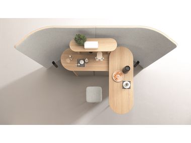 NUCLEO Wooden bar cabinet By Martex