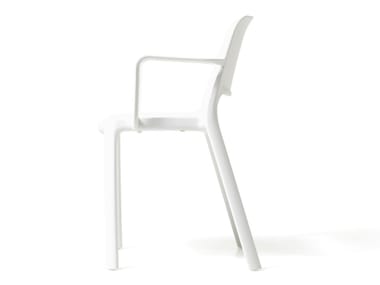 NUKE | Chair with armrests Nuke Collection By Diemme