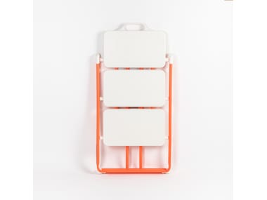 Steel step stools NUOVASTEP LIMITED EDITION By Magis design Andries ...