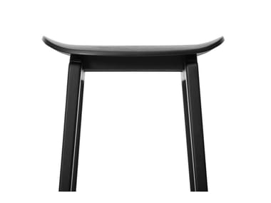 NY11 High wooden stool By NORR11 | design Knut Bendik Humlevik, Rune ...