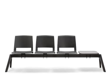 CLIO PLASTIC BENCH Beam seating By Nahu
