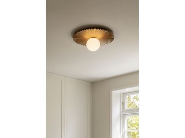 LIILA MUUSE Blown glass ceiling lamp / wall lamp By Nuura