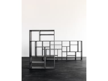 OAK M SMALL Open solid wood bookcase By Ethnicraft | design Alain Van Havre