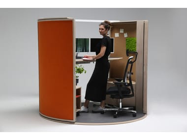OFFICE shell BIO Office workstation / office booth By Dizzconcept ...