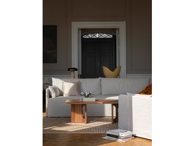 OFFSET SOFA W. LOOSE COVER Divano sfoderabile in tessuto a 3 posti By ...