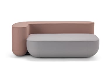 Upholstered 2 seater fabric sofa OKOME SOFA 25B Okome Sofa Collection By Alias design Nendo