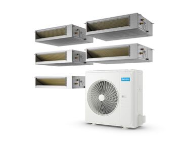 NEXYA MULTI DUCT Ceiling concealed Multi-split air conditioning unit By ...