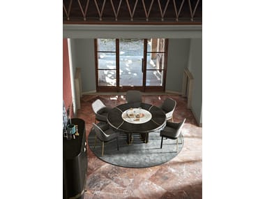 OLIVER | Round table By OPERA CONTEMPORARY design Castello Lagravinese