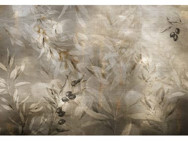 OLIVES Wallpaper with floral pattern By Studijo | design Josipa Maras