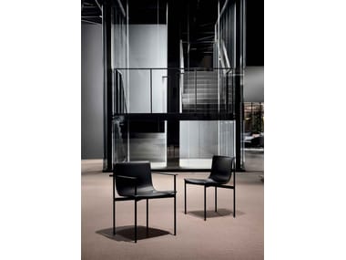 OMBRA Chair with armrests By Lema | design Piero Lissoni