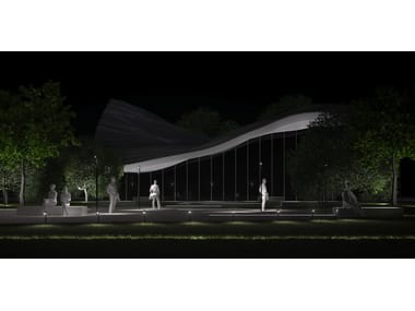 OMIKRON MINI | Garden lamp post By Cariboni group